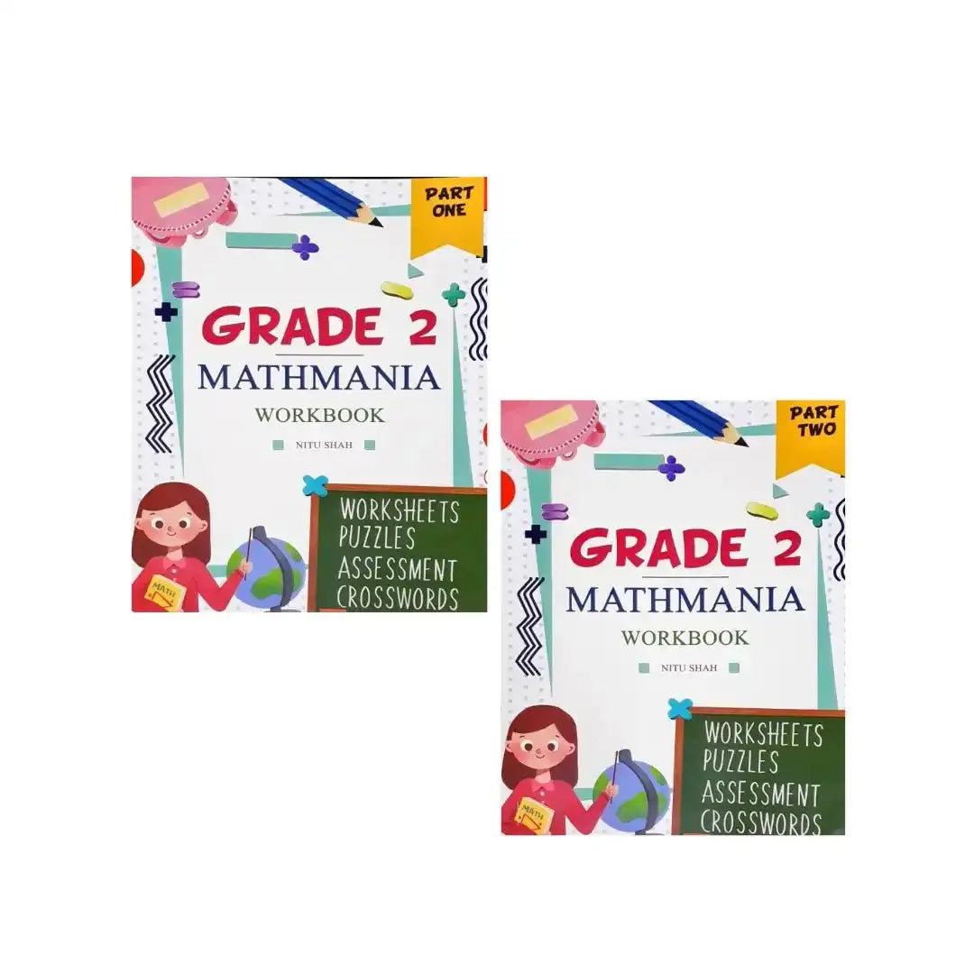 Mathmania Workbook Grade 2 Part One and Two – Books and You