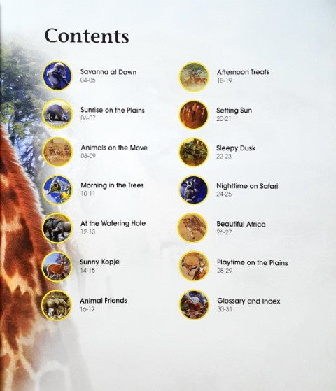 Animals On The African Savanna – Books and You