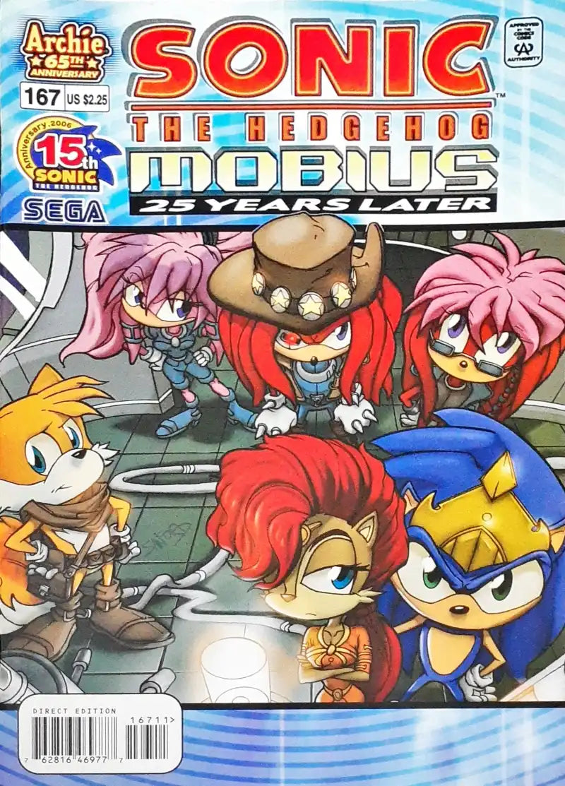 Sonic The Hedgehog - Mobius 25 Years Later : Archie Comics 65th Annive – Books and You
