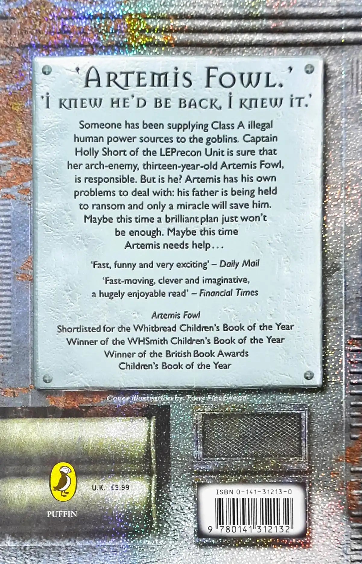 Artemis Fowl #2 : The Arctic Incident (P) – Books and You