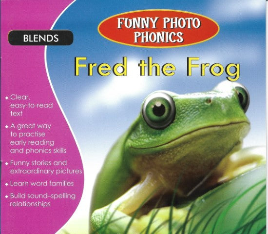 Funny Photo Phonics Fred the Frog – Books and You