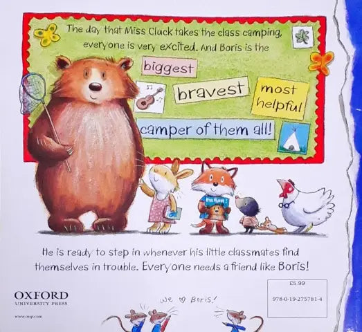 Boris Goes Camping (P) – Books and You