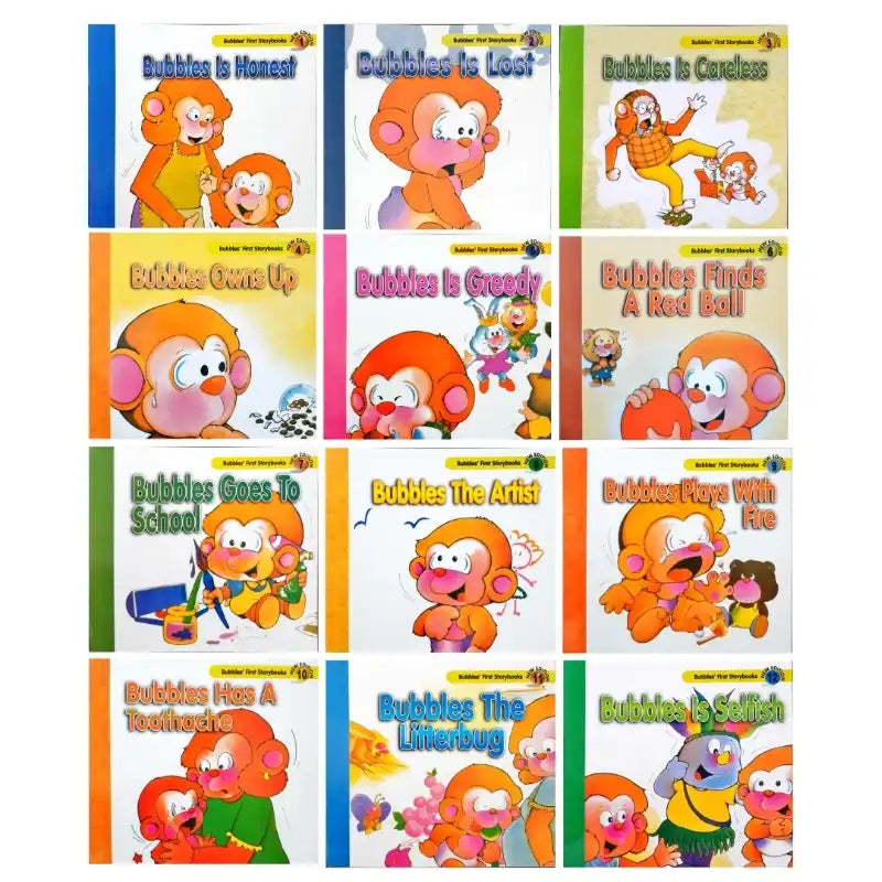 Bubbles Complete Set of 12 Books – Books and You