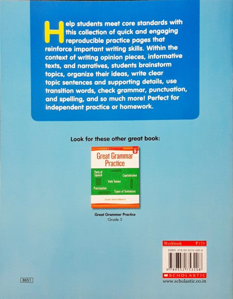 Building Essential Writing Skills Grade 5 – Books and You