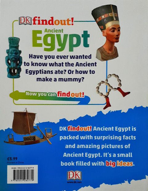 DK Find Out Ancient Egypt Fun Facts Amazing Pictures Quizzes – Books ...