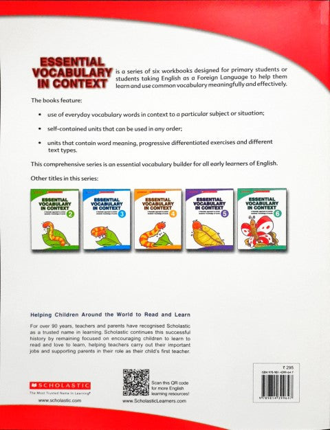 Essential Vocabulary In Context 1 – Books and You