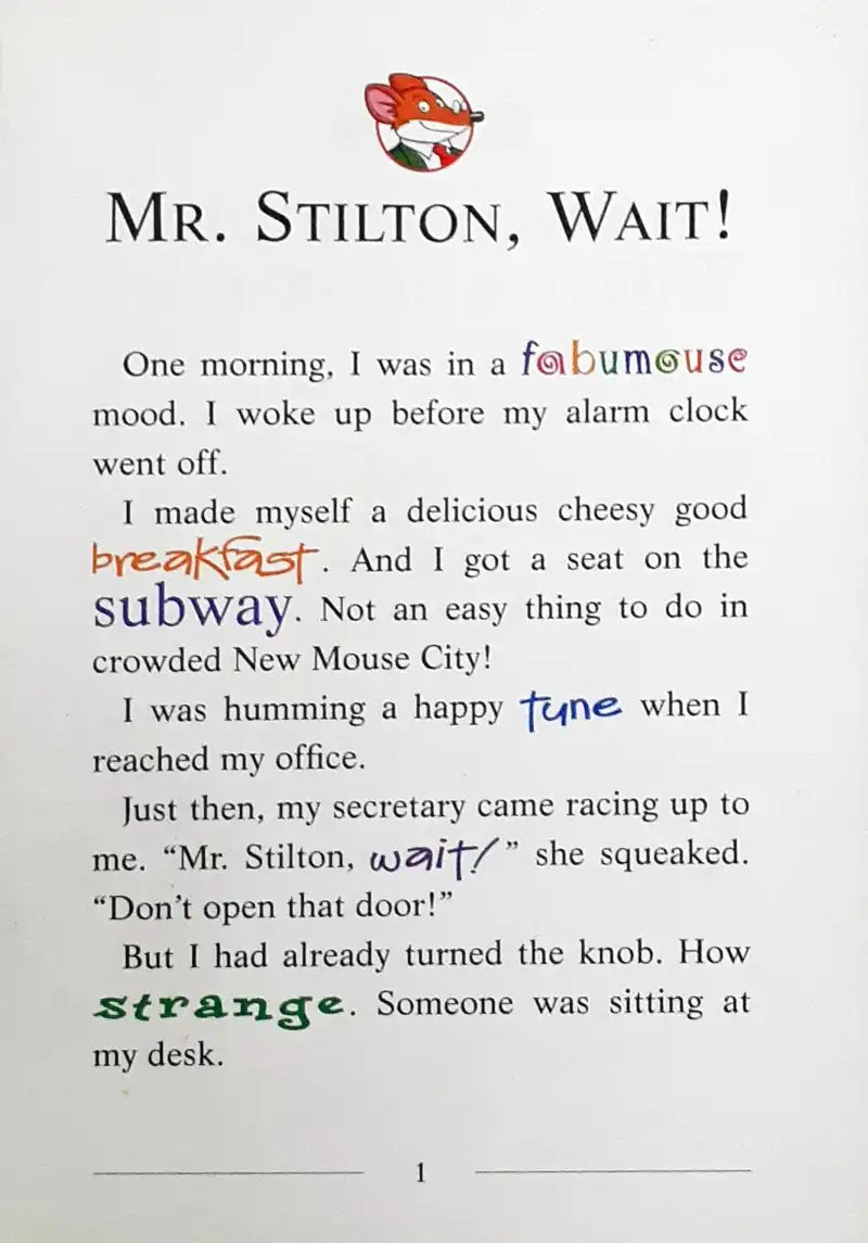 Geronimo Stilton A Cheese Colored Camper (P) – Books and You