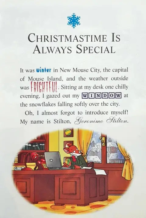 Geronimo Stilton 35 A Very Merry Christmas (P) – Books and You