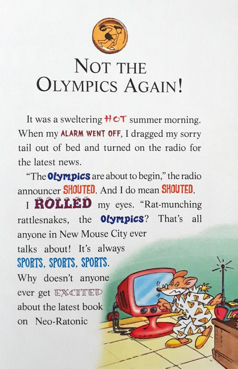 Geronimo Stilton Geronimo And The Gold Medal Mystery (P) – Books and You