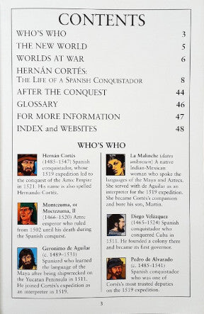 Graphic NonFiction Hernan Cortes The Life of a Spanish Conquistador ...