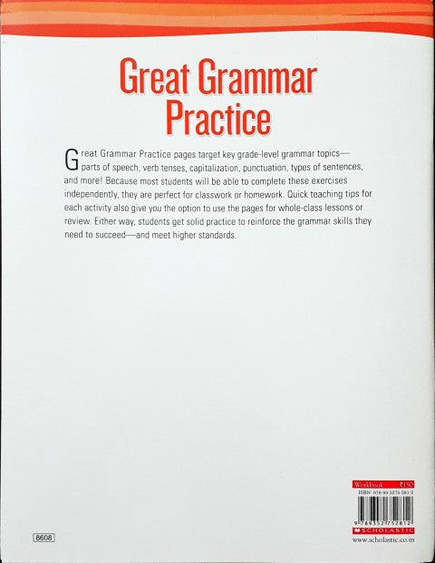 Great Grammar Practice Grade 1 – Books and You