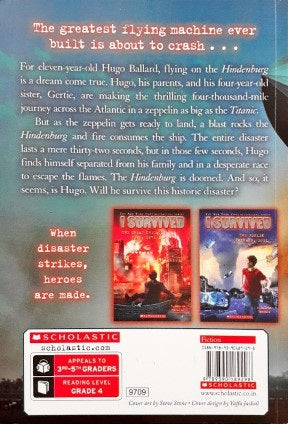 I Survived The Hindenburg Disaster 1937 – Books and You