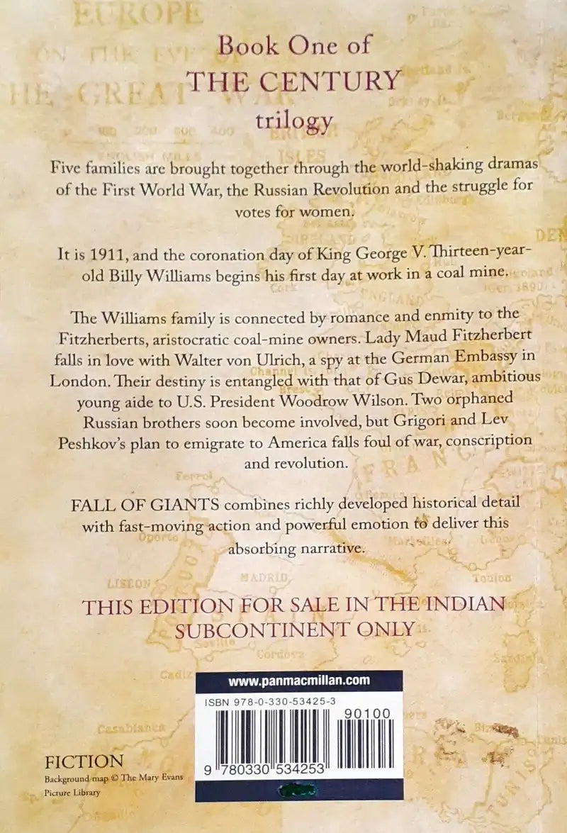 The Century Trilogy #1 Fall Of Giants (P) – Books and You