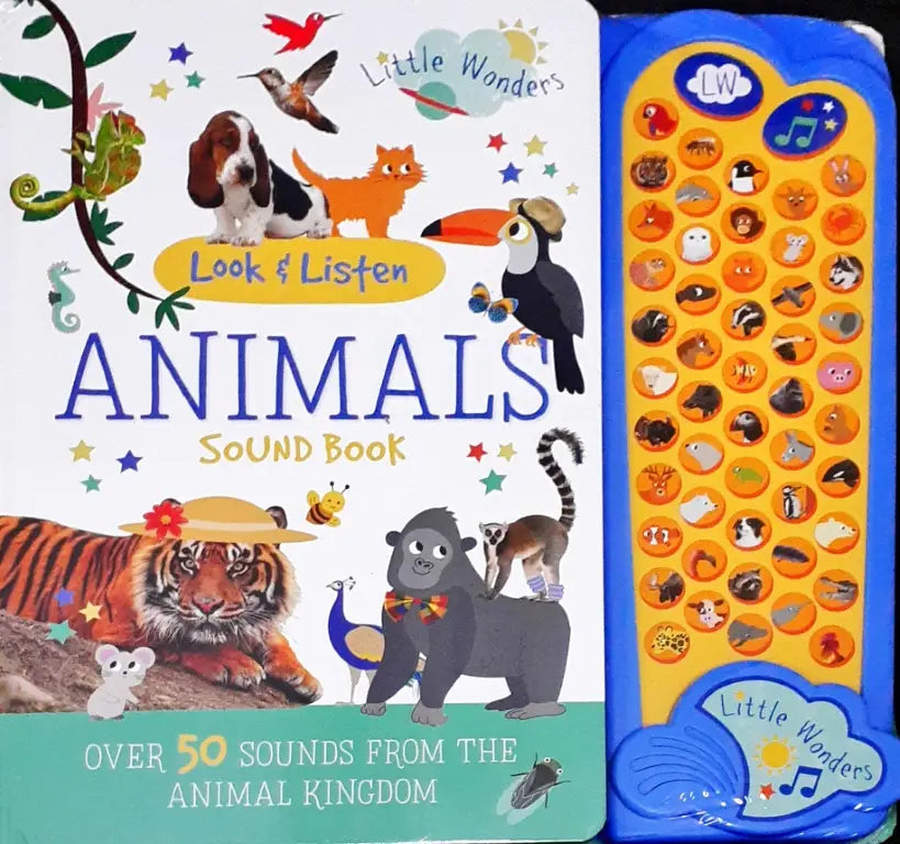 Little Wonders Look and Listen Animals Sound Book : Over 50 Sounds fro ...