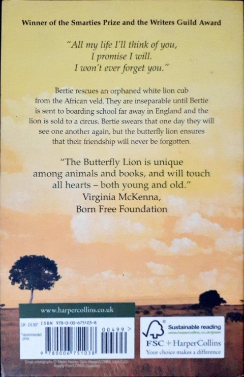The Butterfly Lion (N) – Books and You