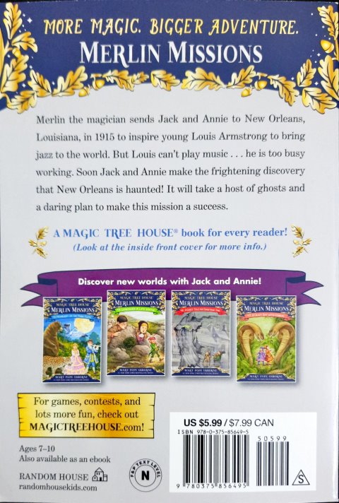 A Good Night For Ghosts #14 Magic Tree House Merlin Missions – Books ...