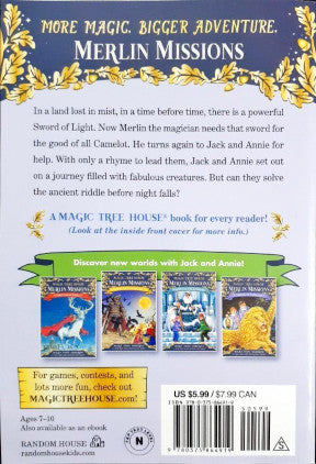 Summer Of The Sea Serpent #3 Magic Tree House Merlin Missions – Books ...