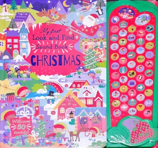 My First Look And Find Sound Book Christmas With Over 50 Sounds – Books ...