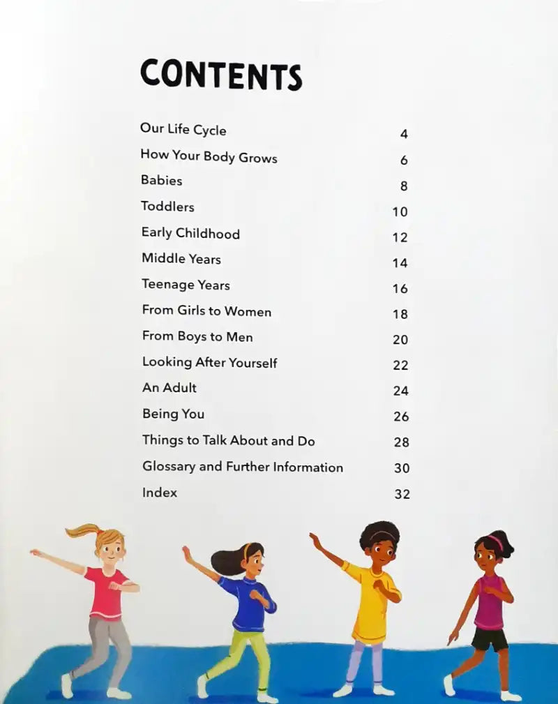 Me and My World: My Growing Body – Books and You