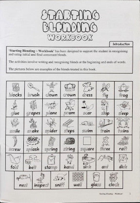 Novel Educational Starting Blending Workbook – Books and You