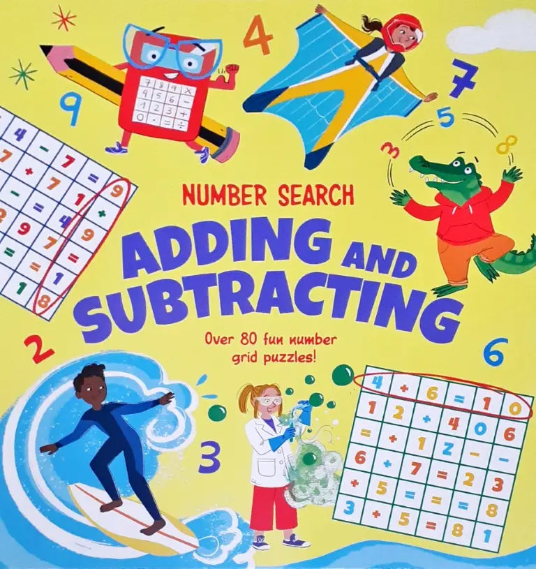 Number Search Adding and Subtracting – Books and You