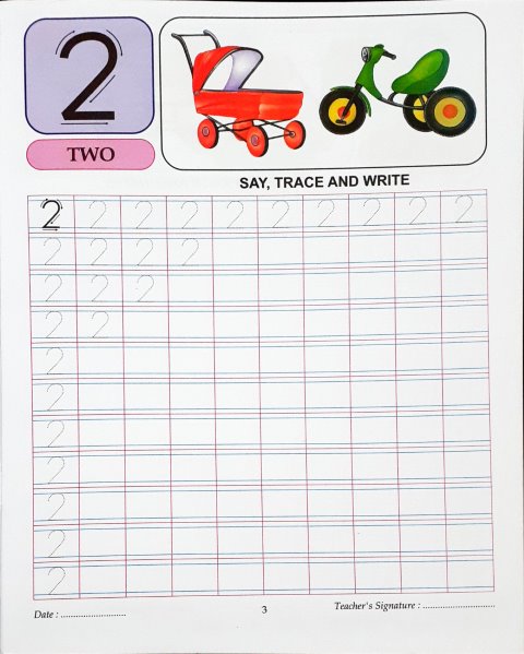 Numbers Writing Book 1 To 100 – Books and You