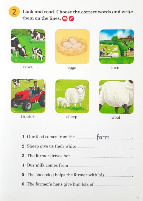 Ladybird Readers Level 1 On the Farm Activity Book – Books and You