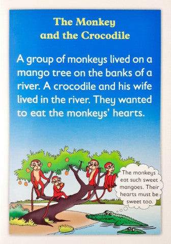 The Monkey And The Crocodile/ The Swans And The Turtle - Moral Stories ...