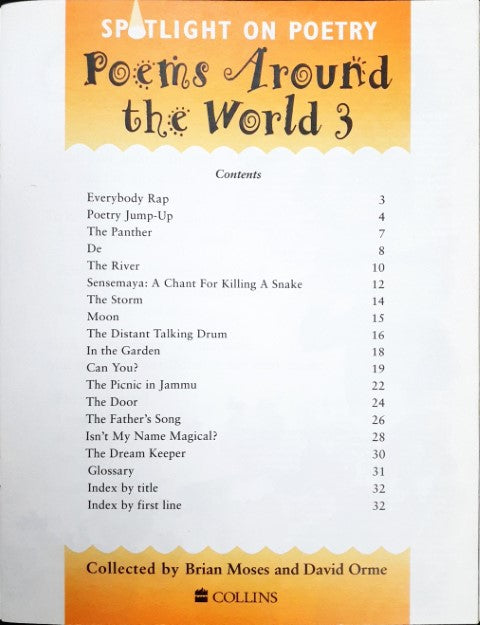 Spotlight On Poetry Poems Around The World 3 – Books and You