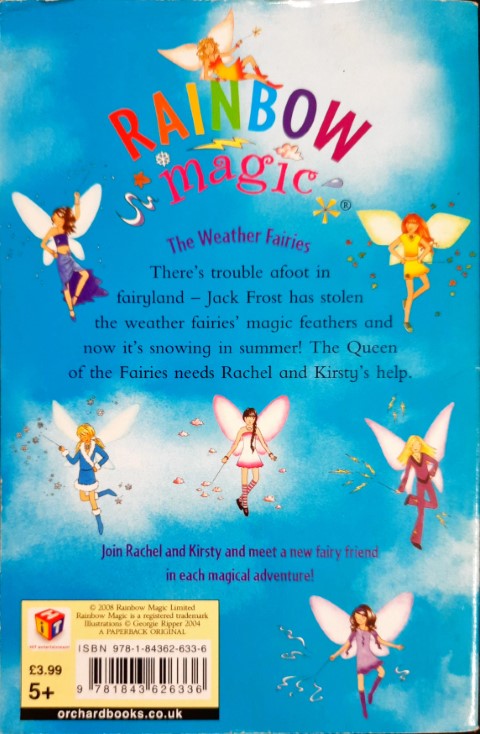 Rainbow Magic Crystal The Snow Fairy (The Weather Fairies #1) – Books ...