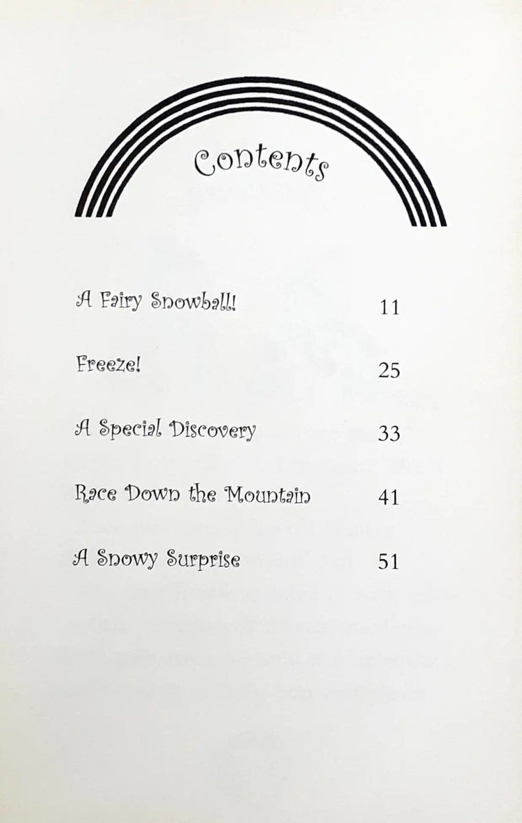 Rainbow Magic Gabriella The Snow Kingdom Fairy 3 Stories in 1 Book (P ...