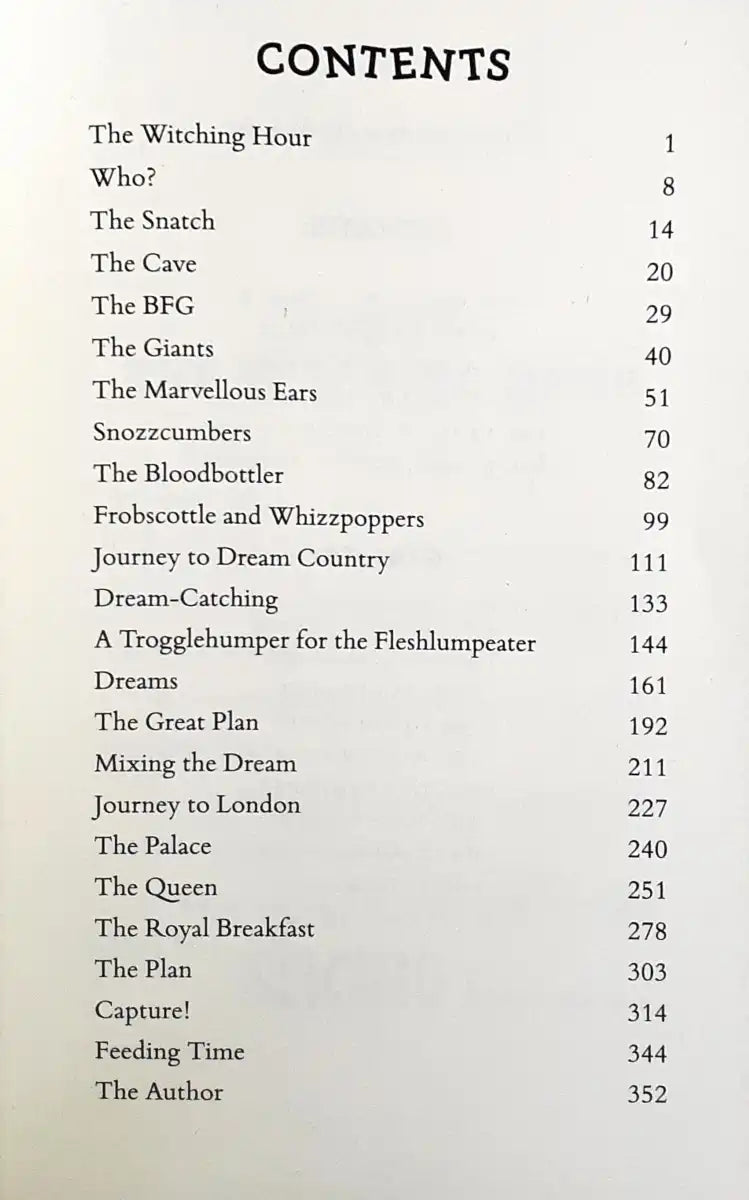 The BFG – Books and You