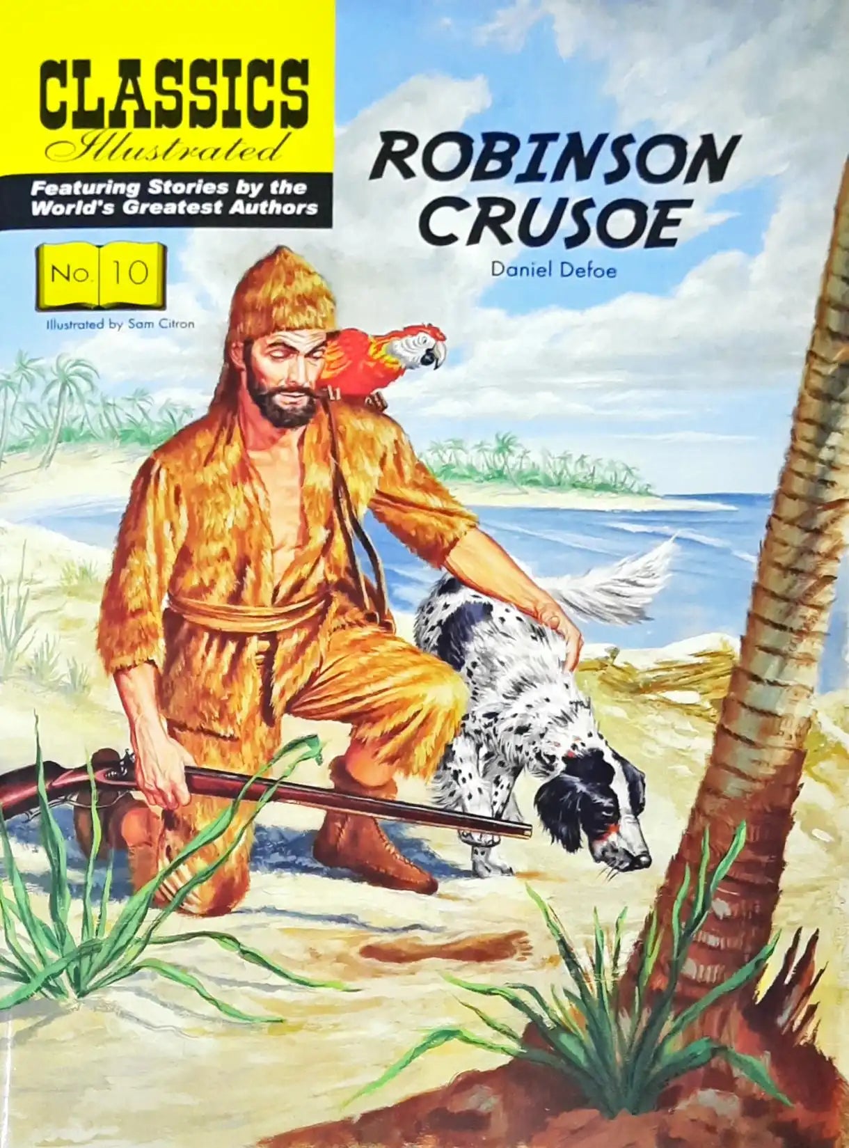 Robinson Crusoe : Classics Illustrated No. 10 – Books and You