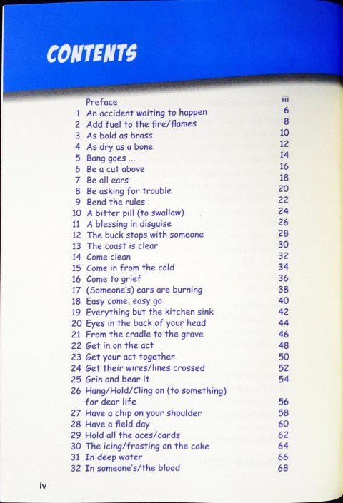 More Idioms In Action 1 - Learning English Through Pictures – Books and You