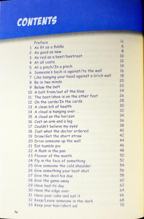 More Idioms In Action 3 - Learning English Through Pictures – Books and You