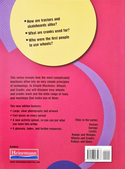 Simple Machines Wheels and Cranks – Books and You