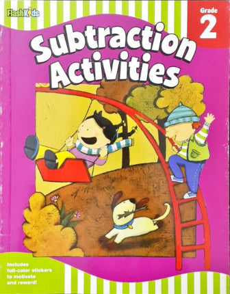 Subtraction Activities Grade 2 With Stickers – Books and You