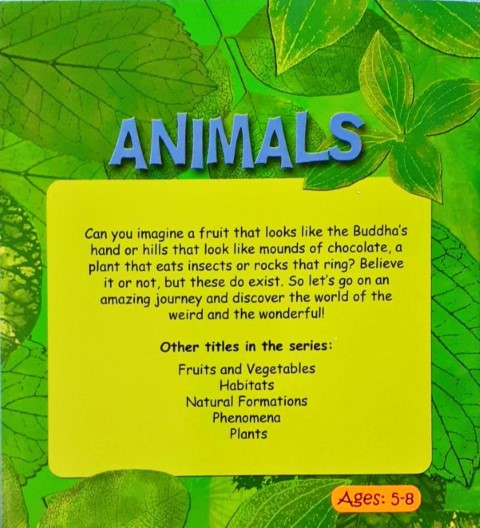Weird and Wonderful: Animals – Books and You