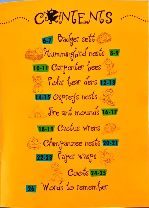 Weird and Wonderful: Habitats – Books and You