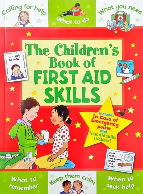 The Children's Book Of First Aid Skills Includes In Case Of Emergency ...