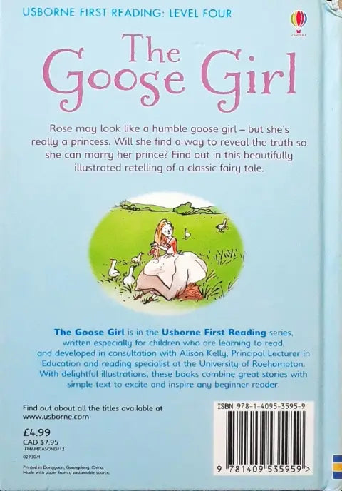 Usborne First Reading The Goose Girl (HC) (P) – Books and You