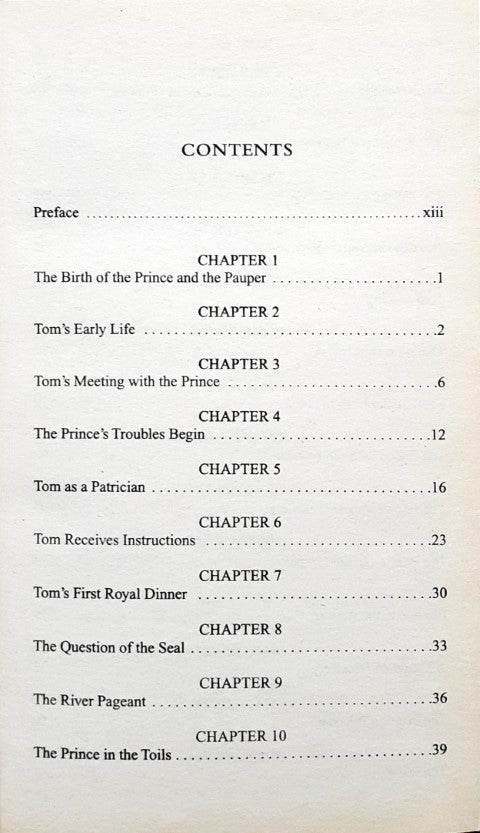 The Prince And The Pauper – Books and You