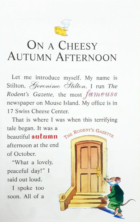 Geronimo Stilton 22 The Secret Of Cacklefur Castle (P) – Books and You