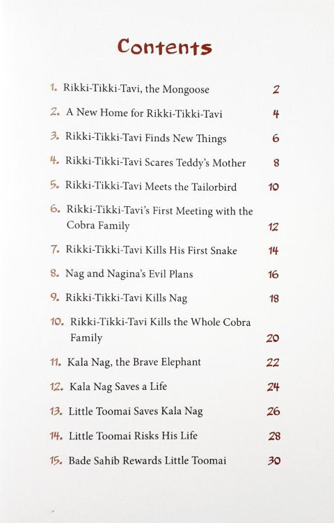 Rikki Tikki Tavi The Mongoose And Other Stories - The Jungle Book ...