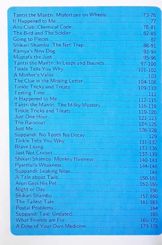 Tinkle Double Digest No. 225 – Books and You