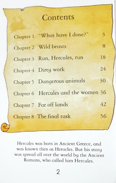 Hercules - The World's Strongest Man - Usborne Young Reading – Books ...
