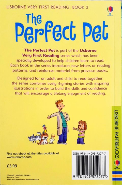 The Perfect Pet - Usborne Very First Reading – Books and You