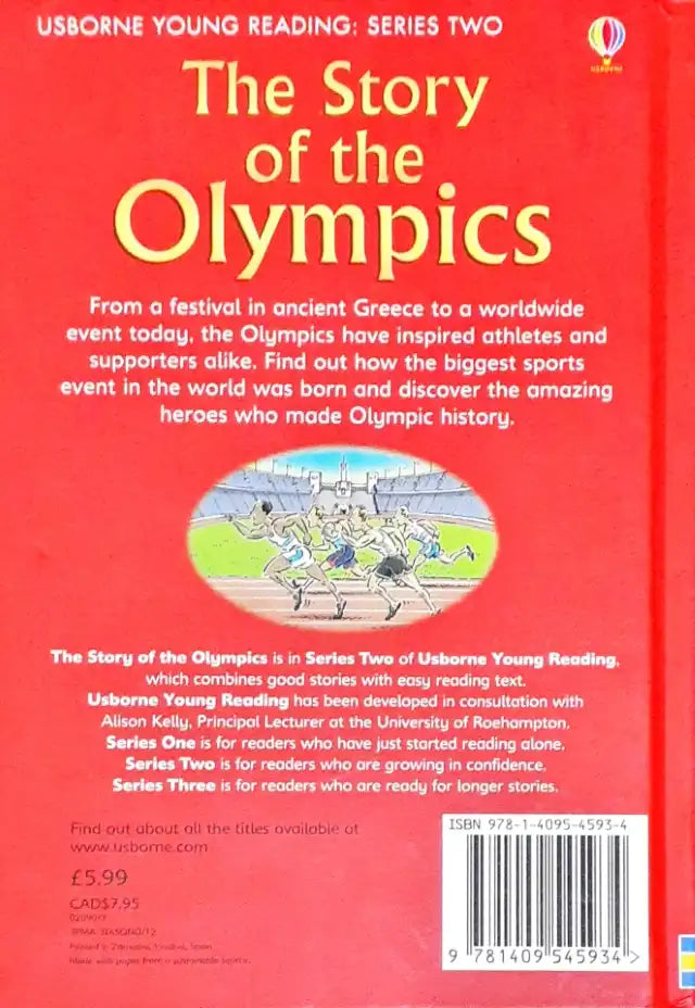 Usborne Young Reading Series Two : The Story Of The Olympics (HC ...