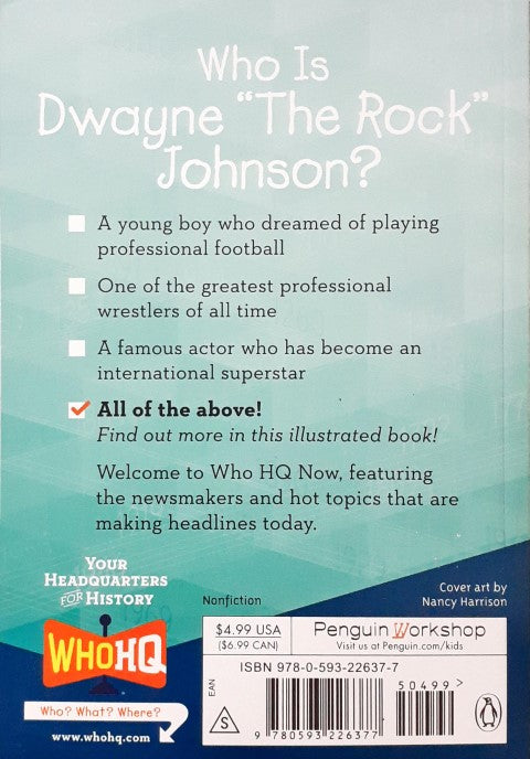 Who Is Dwayne The Rock Johnson – Books and You