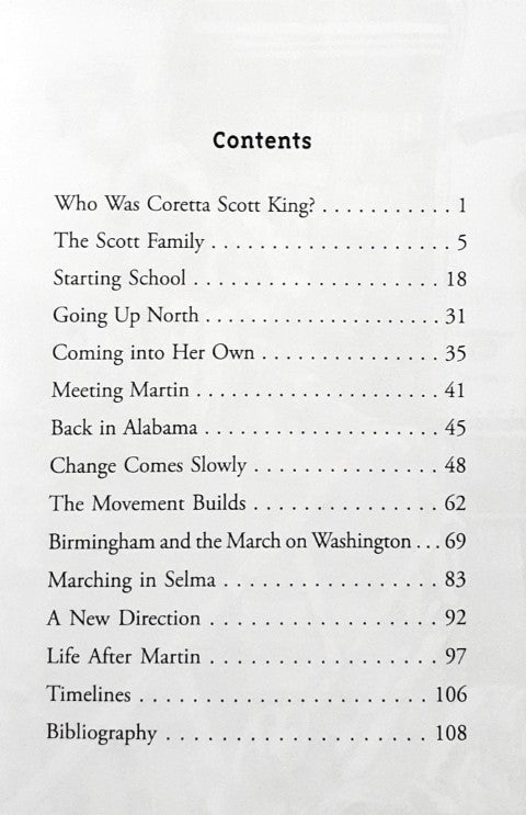 Who Was Coretta Scott King – Books and You